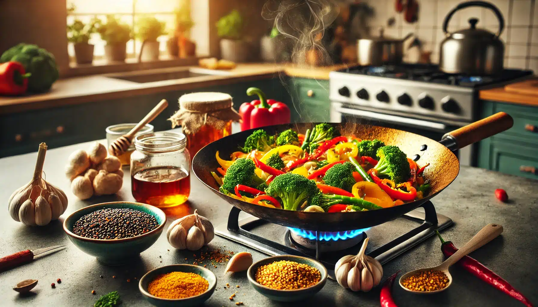 Pittige mosterd-komijn woksaus: Het ultieme recept voor een kruidige ...